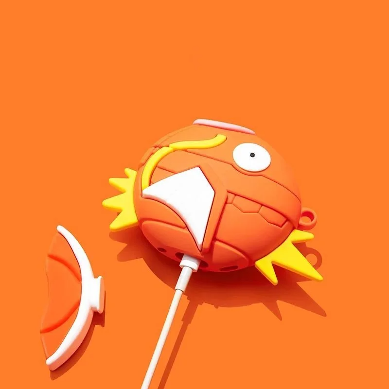 Case capa Silicone para AirPods Magikarp- Pokémon - Cubo Nerd - O ...