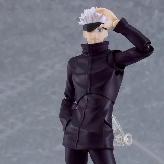Satoru Gojo Figure Jujutsu Kaisen - Original Figma 557 - Cubo Nerd - O ...