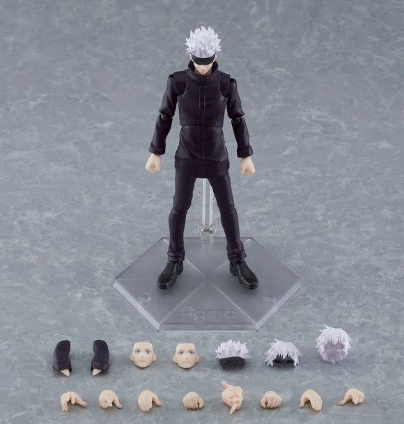 Satoru Gojo Figure Jujutsu Kaisen - Original Figma 557 - Cubo Nerd - O ...