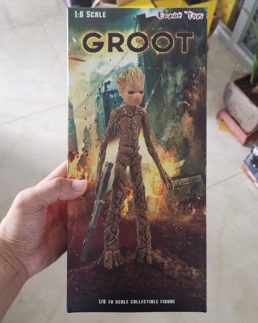 Action Figure Groot 30cm - Marvel - Cubo Nerd - O universo geek em um clique.