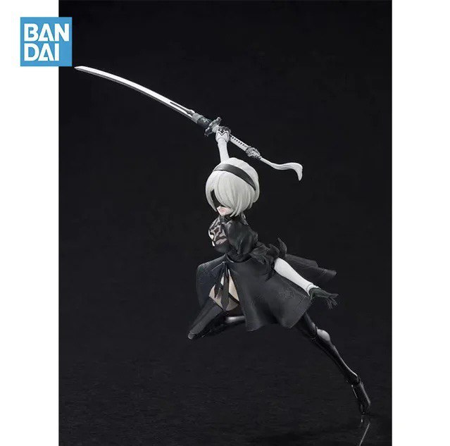 Action Figure 2B NieR Automata Ver1.1A - Bandai S.H.Figuarts - Cubo ...