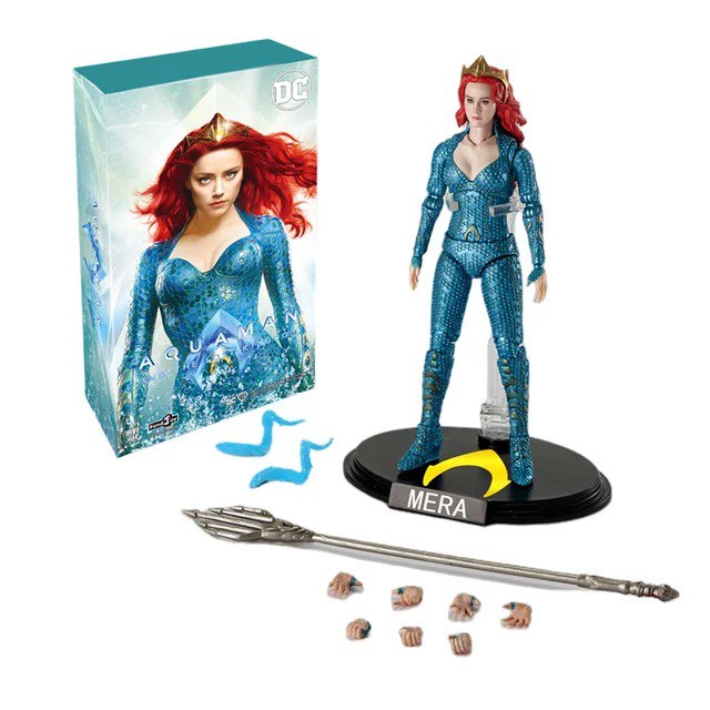 Action Figure Mera Aquaman Dc Comics - Original Fond Joy - Cubo Nerd ...