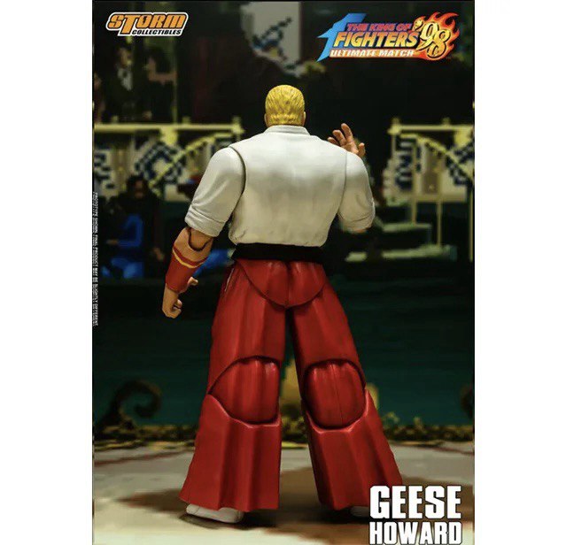 Action Figure Geese Howard The King of Fighters - Storm Collectibles ...