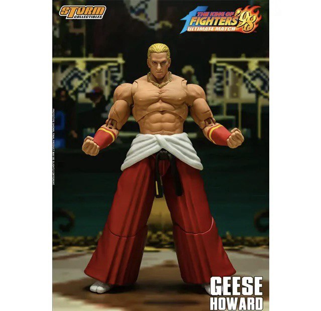 Action Figure Geese Howard The King of Fighters - Storm Collectibles ...