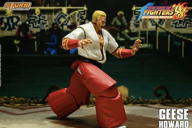 Action Figure Geese Howard The King of Fighters - Storm Collectibles ...