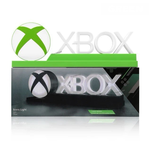 Luminária LED Xbox - Gamer - Cubo Nerd - O universo geek em um clique.