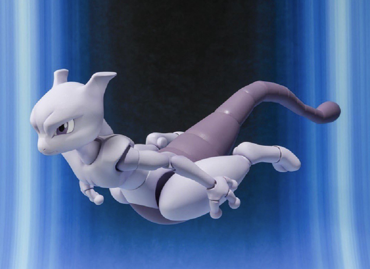 Action Figure Mewtwo Pokémon D-Arts - Original Bandai - Cubo Nerd - O ...