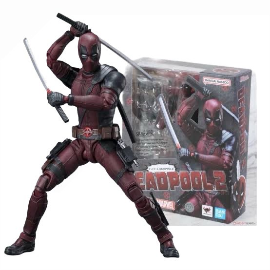 Action Figure Deadpool 2 Movie - Bandai ShFiguarts - Cubo Nerd - O ...