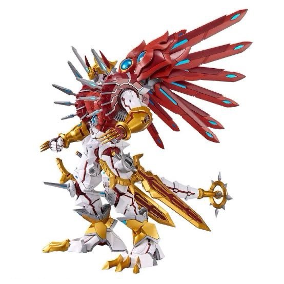 ShineGreymon Figure-rise Standard Amplified Model Kit Digimon - Bandai ...