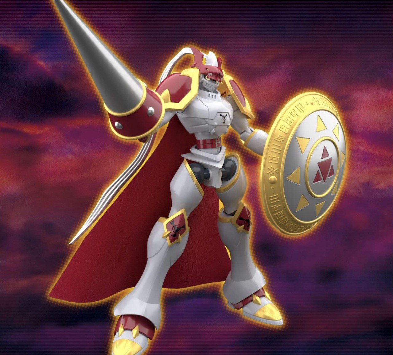 Dukemon/Gallantmon Figure-rise Standard Model Kit Digimon - Bandai ...
