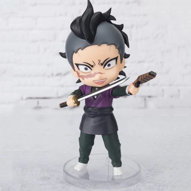 Action Figure Genya Shinazugawa Demon Slayer - Bandai Figuarts Mini ...