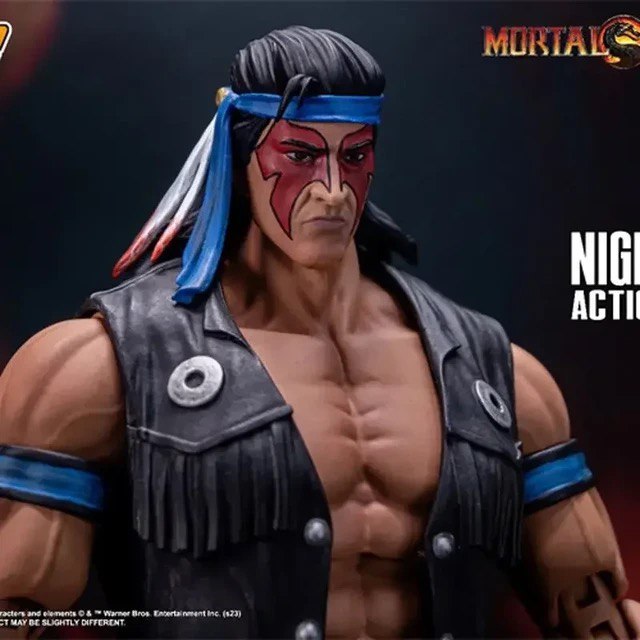 Action Figure Mortal Kombat - Nightwolf Storm Collectibles - Cubo Nerd ...