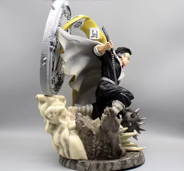 Estátua Gyomei Himejima 41Cm com Led's - Gk Statue - Cubo Nerd - O ...