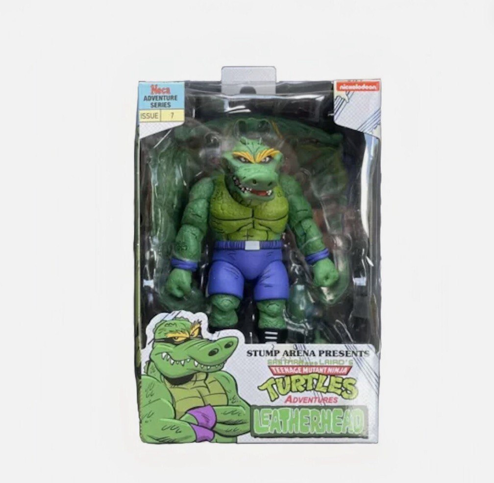 Leatherhead Stump Arena TMNT Adventures - Neca Toys - Cubo Nerd - O ...