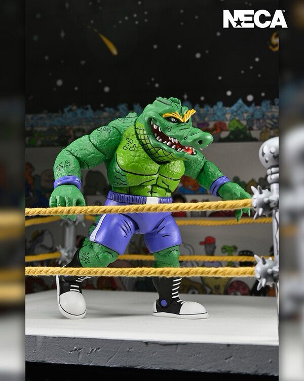 Leatherhead Stump Arena TMNT Adventures - Neca Toys - Cubo Nerd - O ...