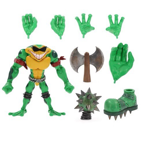 Action Figure Rash Battletoads Anthology Collection - Original PDNA T ...