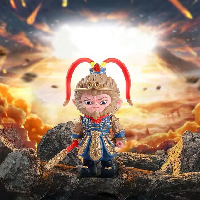 Pack 6 Mini Figures Wukong - Black Myth Wukong - Cubo Nerd - O universo ...
