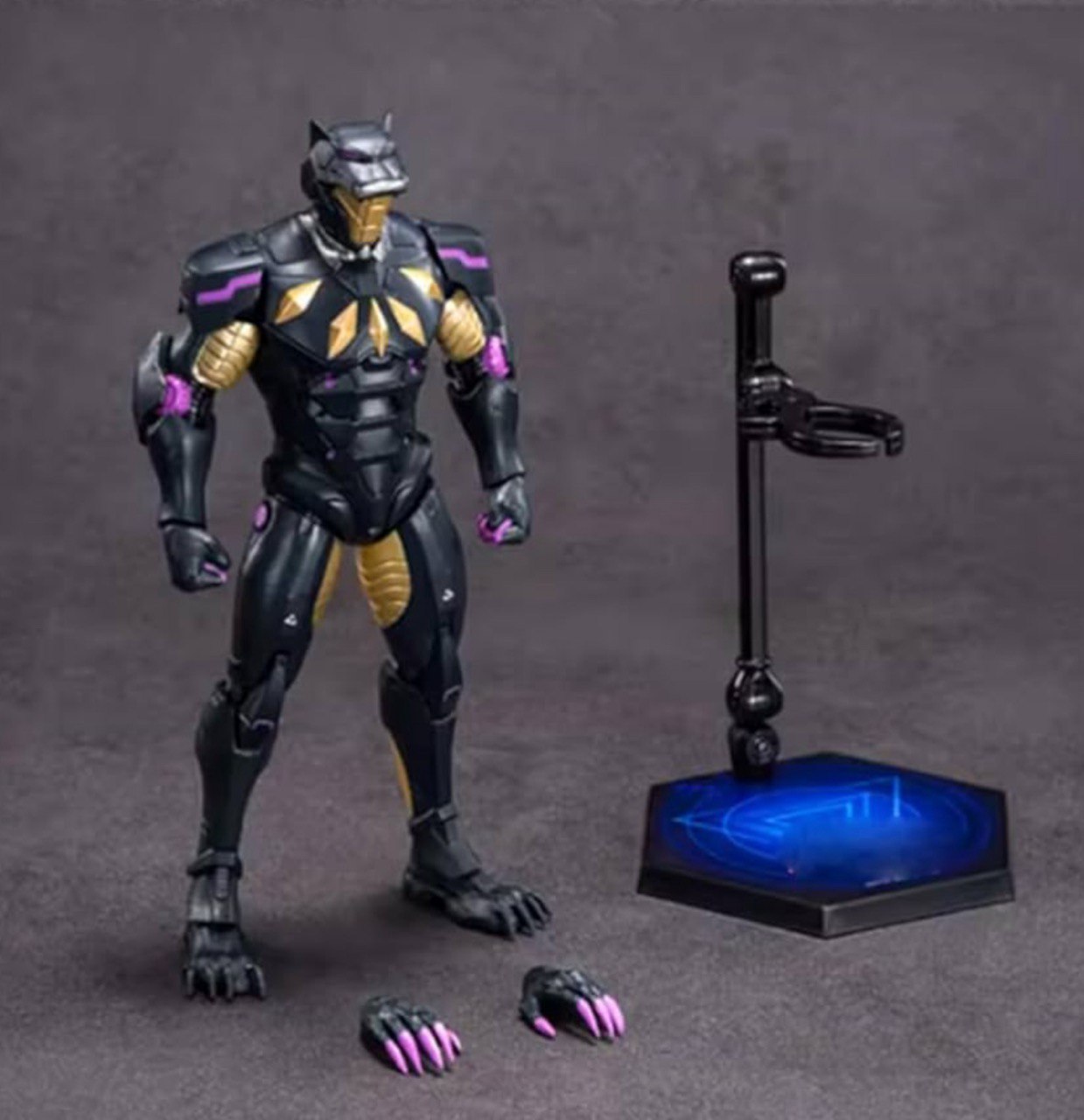 Action Figure Pantera Negra Gamer Verse Marvel - Original ZD Toys ...