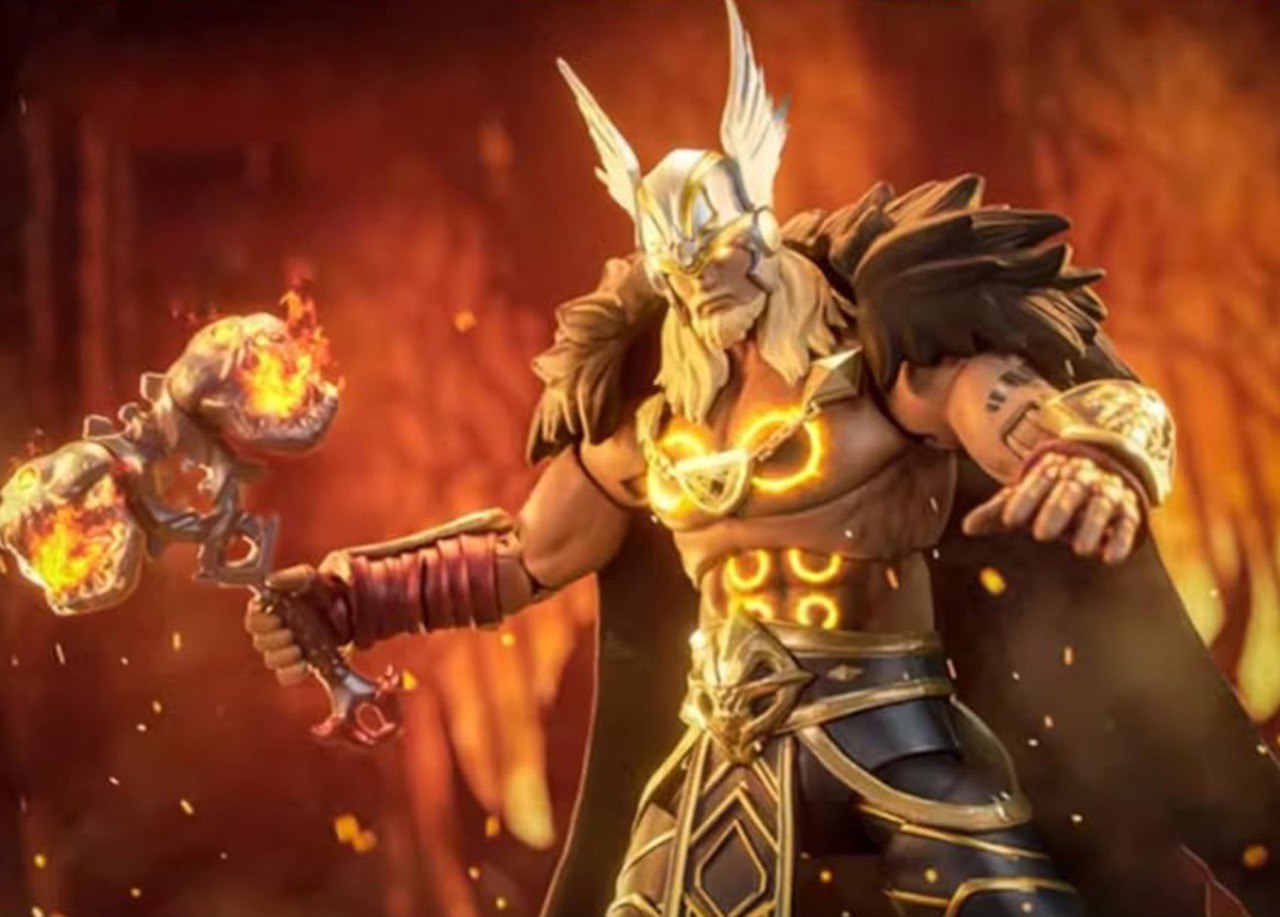 Action Figure Thor Gamer Verse Marvel - Original ZD Toys - Cubo Nerd ...