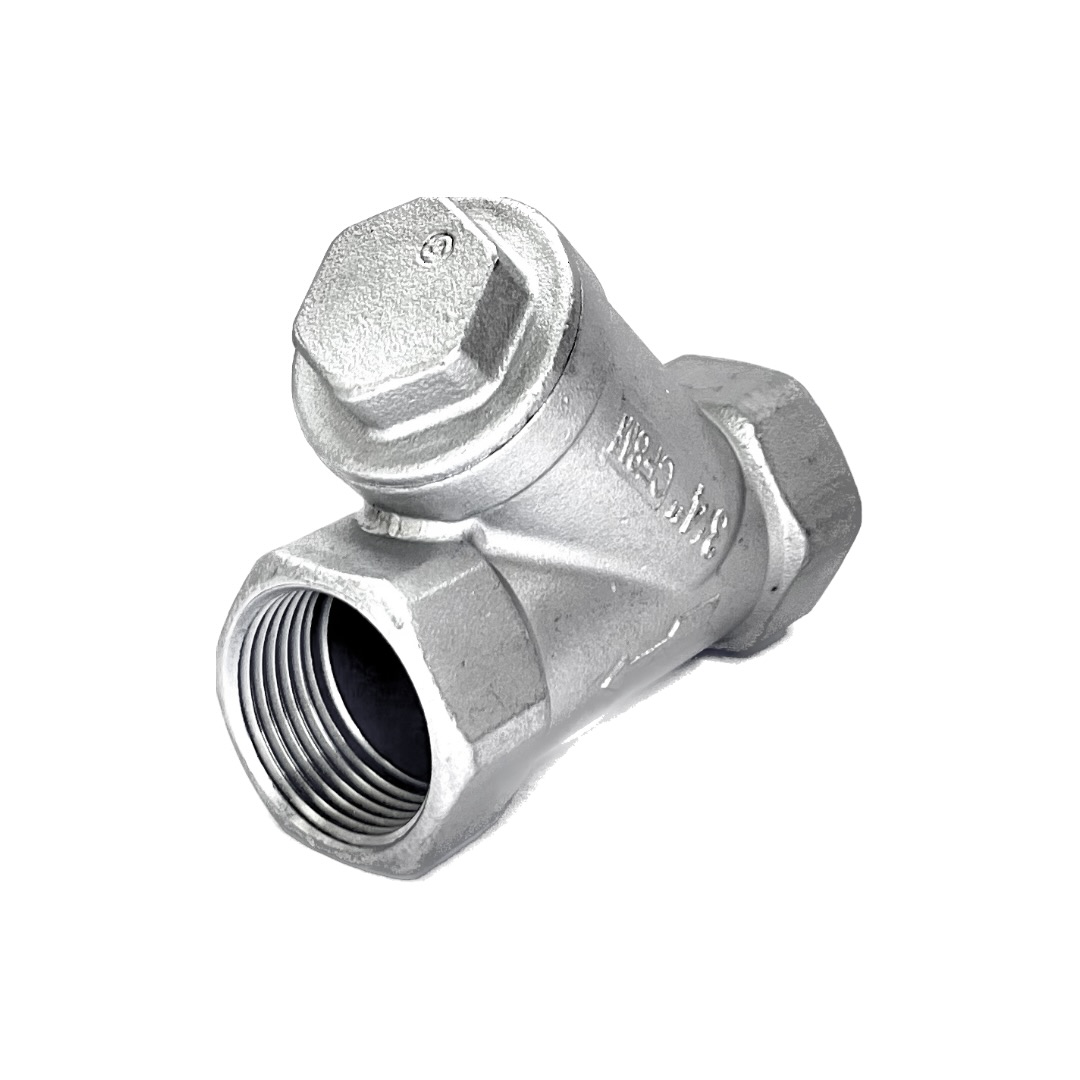 Filtro Y 3/4" BSP em aço inox 316 - Hambor Válvulas e Conexões