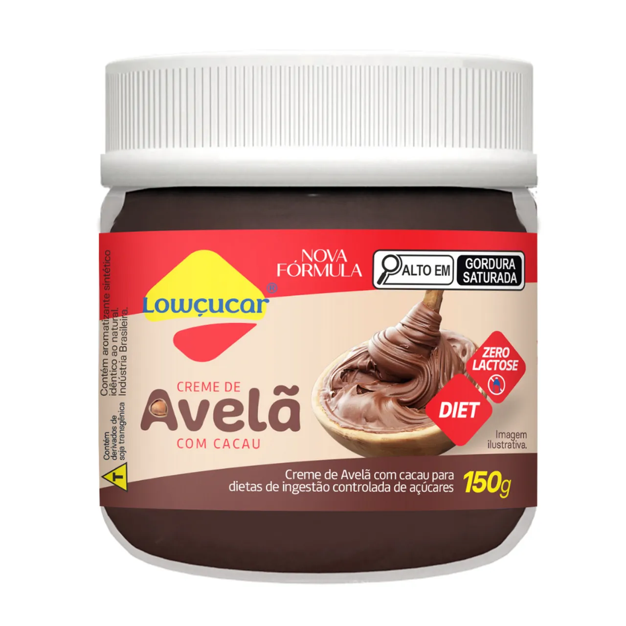 Creme de Avelã Com Cacau - 150g - Empório Natural Mix