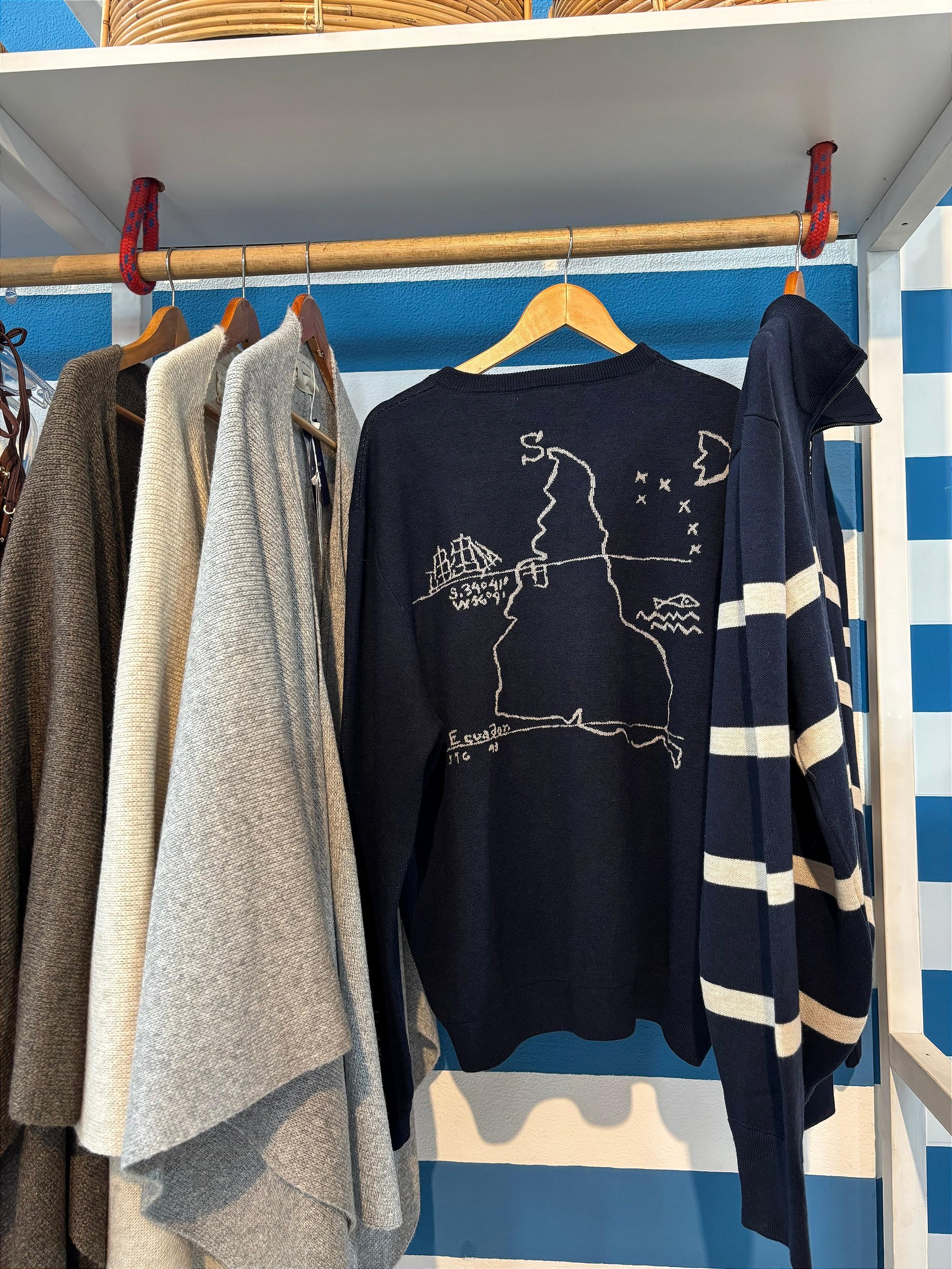 Pullover "Mi Norte Es El Sur" 100% Lã Merino - Amar