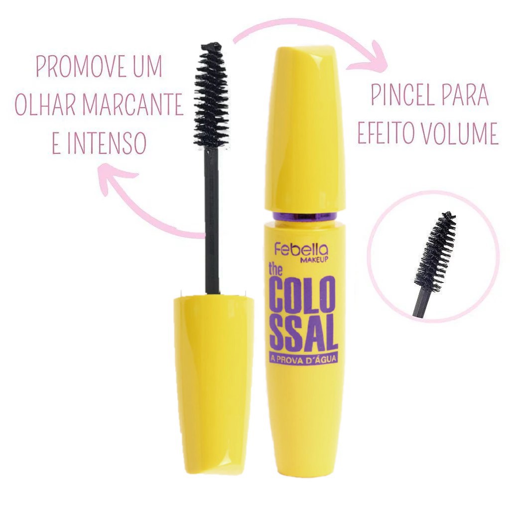 Máscara de Cílios The Colossal Febella Makeup - Lejé Beauty