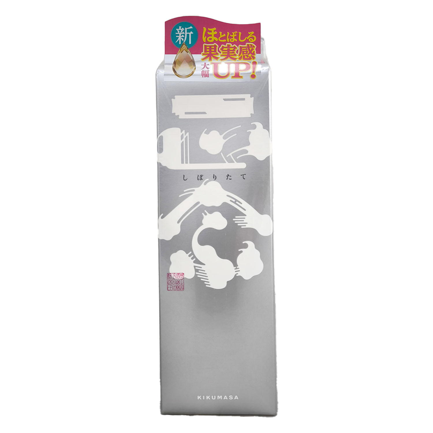 Sake Saque Shiboritate GinPack Futsu-shu 1.8L - Kikumasamune - Asia One