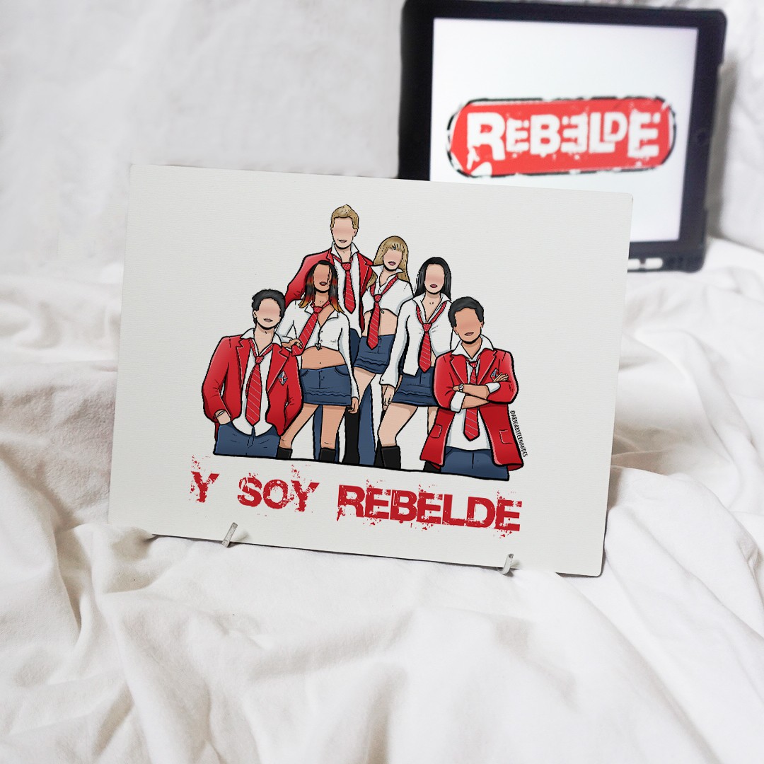 Quadro Rebelde - Art Gaby Fernandes