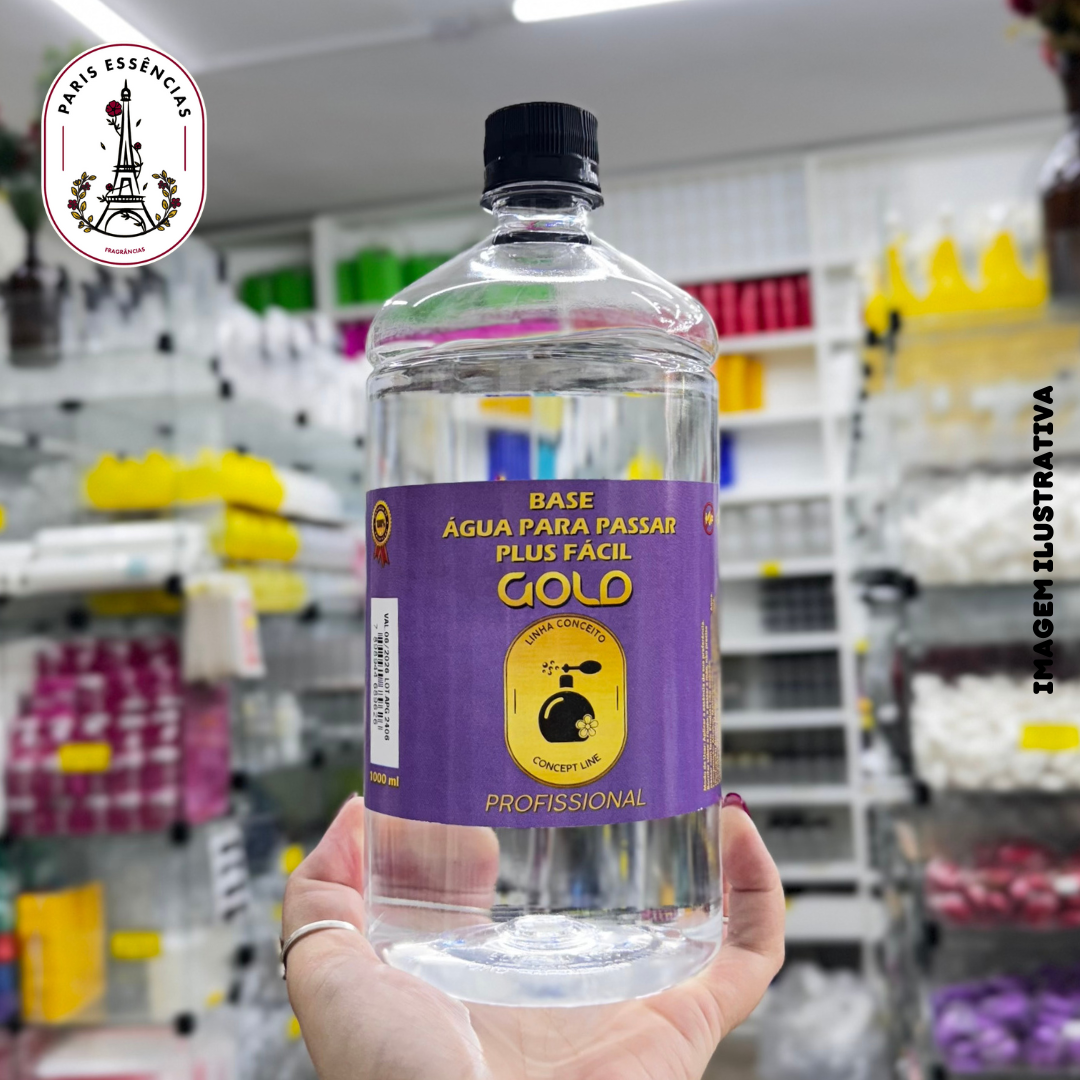 Base p/ Água de Passar Plus Gold 1LT - Paris Essencias