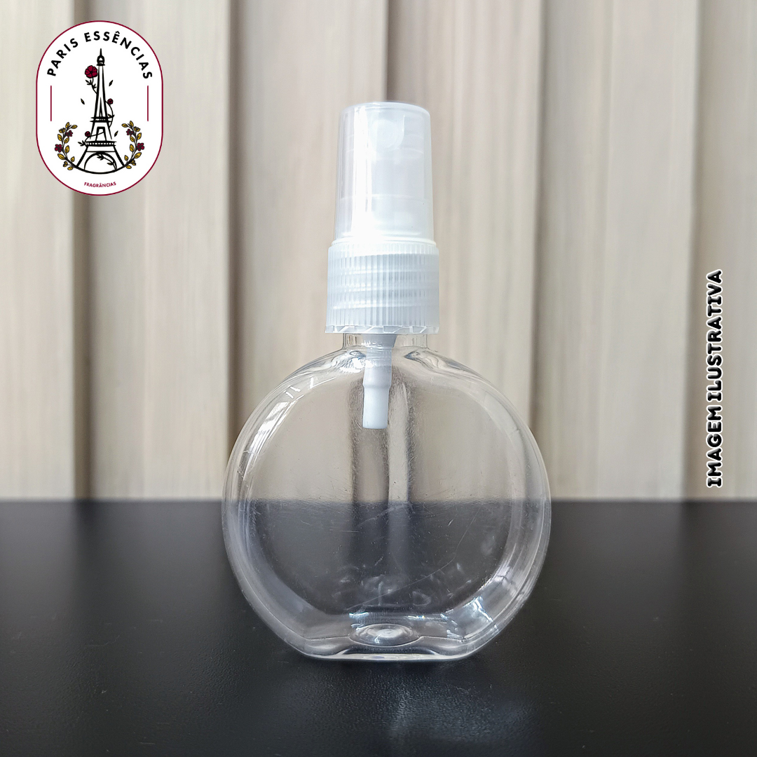 Frasco Pet 50ml Flora Cristal C/ Válvula Spray 18/410 (un) - Paris Essencias