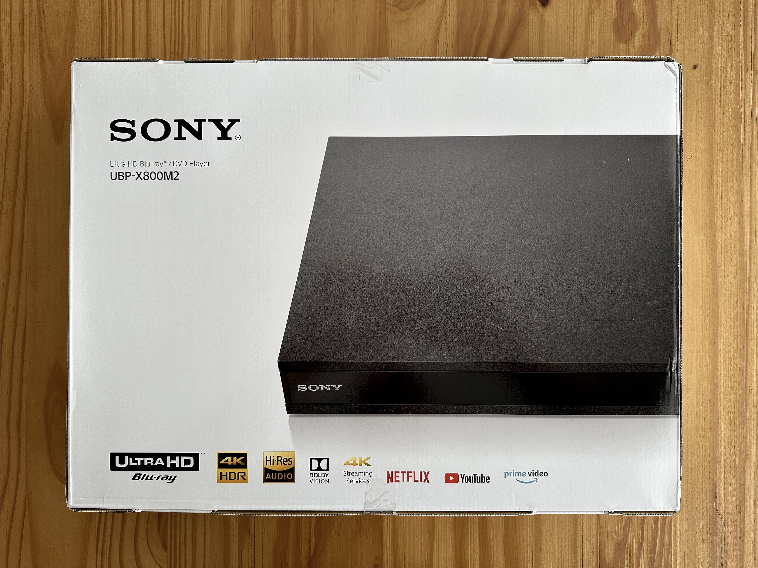 Blu-ray Player Sony UBP-X800M2 4K UHD Nativo HDR Dolby Vision Atmos ...
