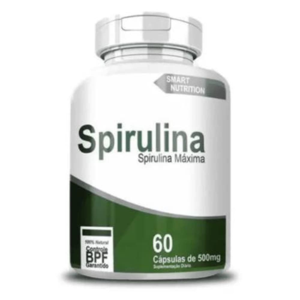 Spirulina 500mg - 60 cápsulas - 4 Elementos - Mille Grani | Produtos ...