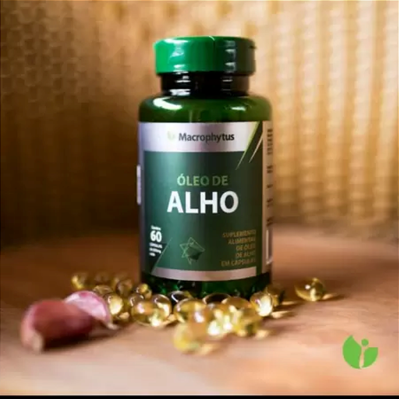 Cápsulas de Alho 500mg da Macrophytus - Bem-estar potencializado ...