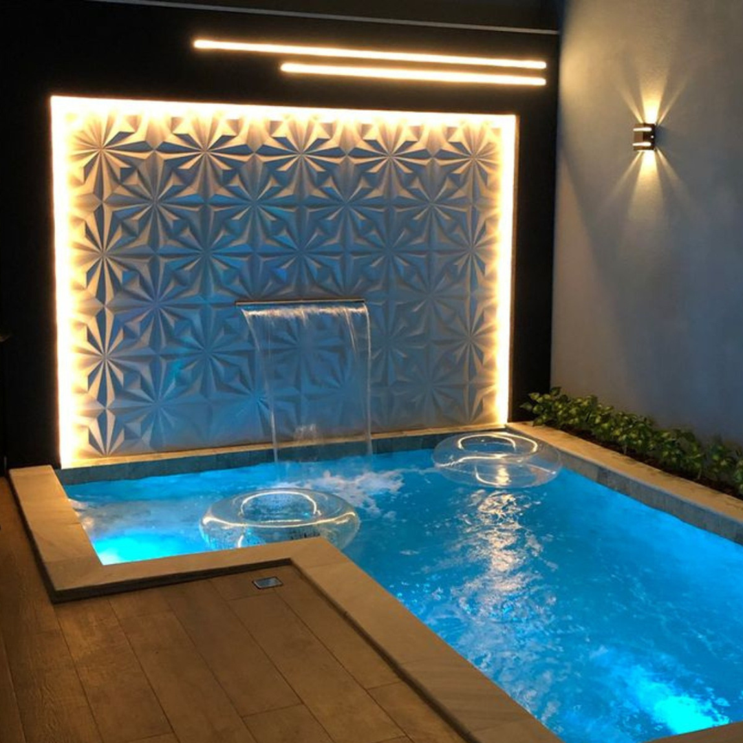 Cascata Para Piscina 100cm Slim Aço Inox 316 - Ecosul Metais | Cuba ...