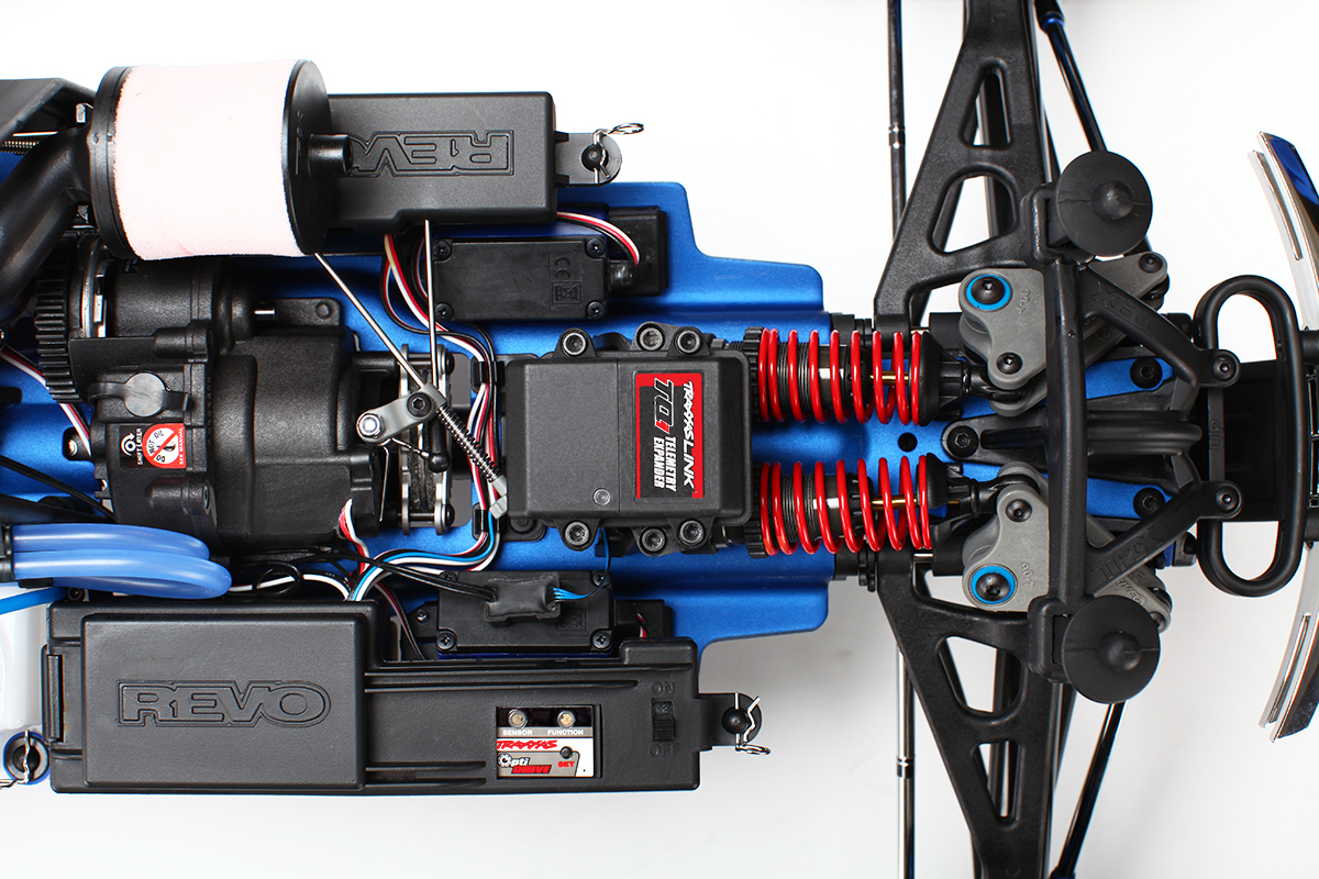 TRAXXAS REVO 3.3 4WD NITRO MONSTER TRUCK AZUL - StupidRC Hobby Brasil