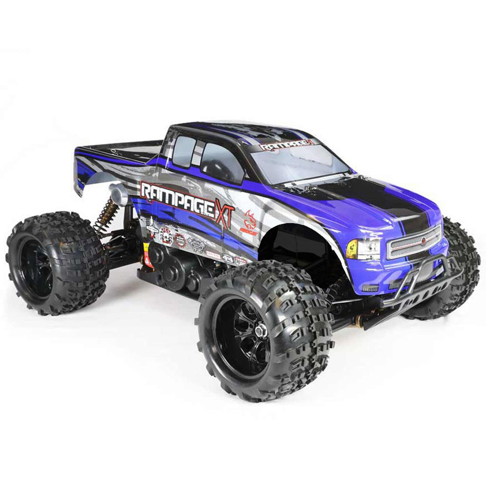 REDCAT RAMPAGE XT 1/5 GASOLINA 4X4 (AZUL) - StupidRC Hobby Brasil