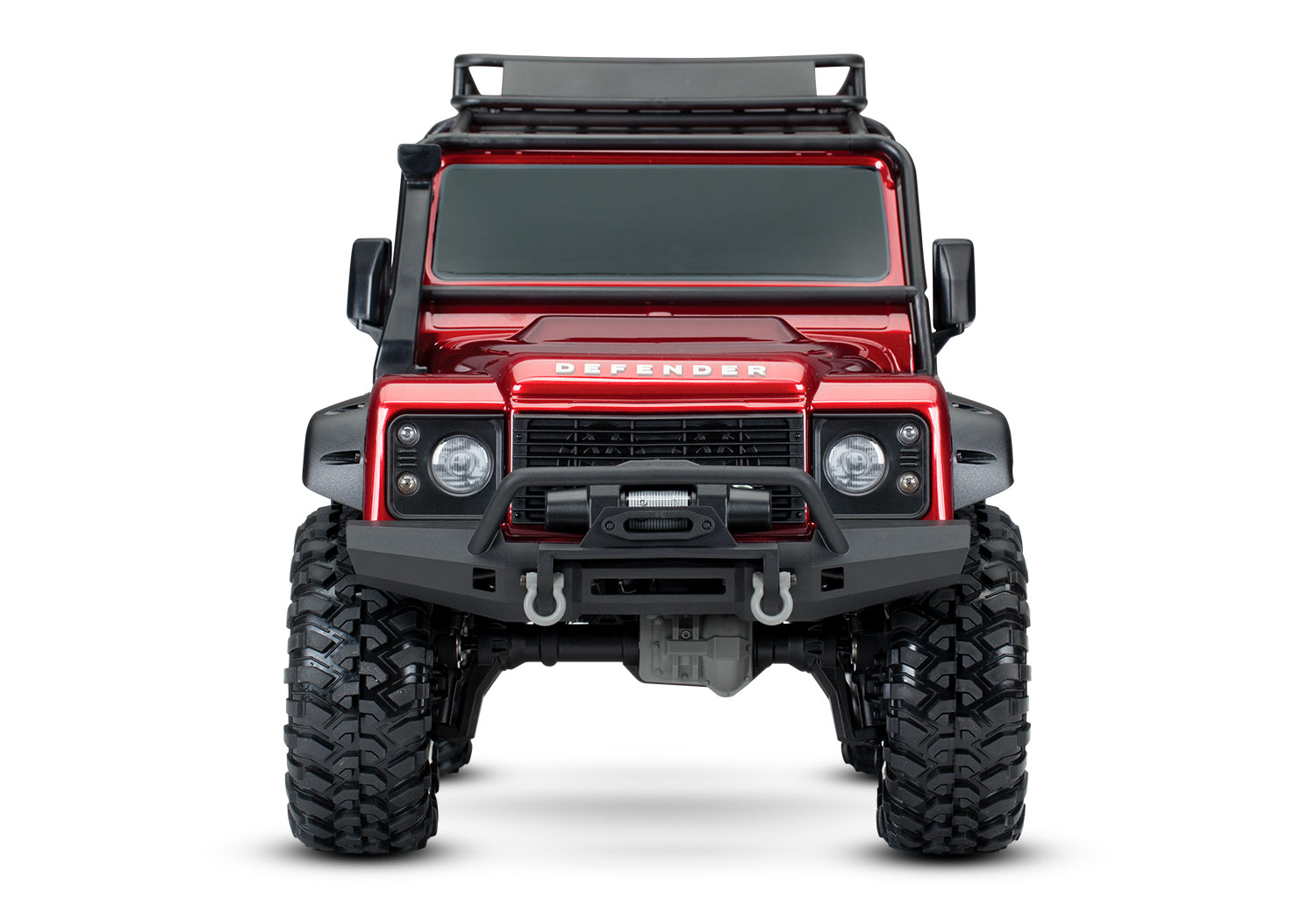 TRAXXAS TRX-4 DEFENDER - VERMELHO - StupidRC Hobby Brasil