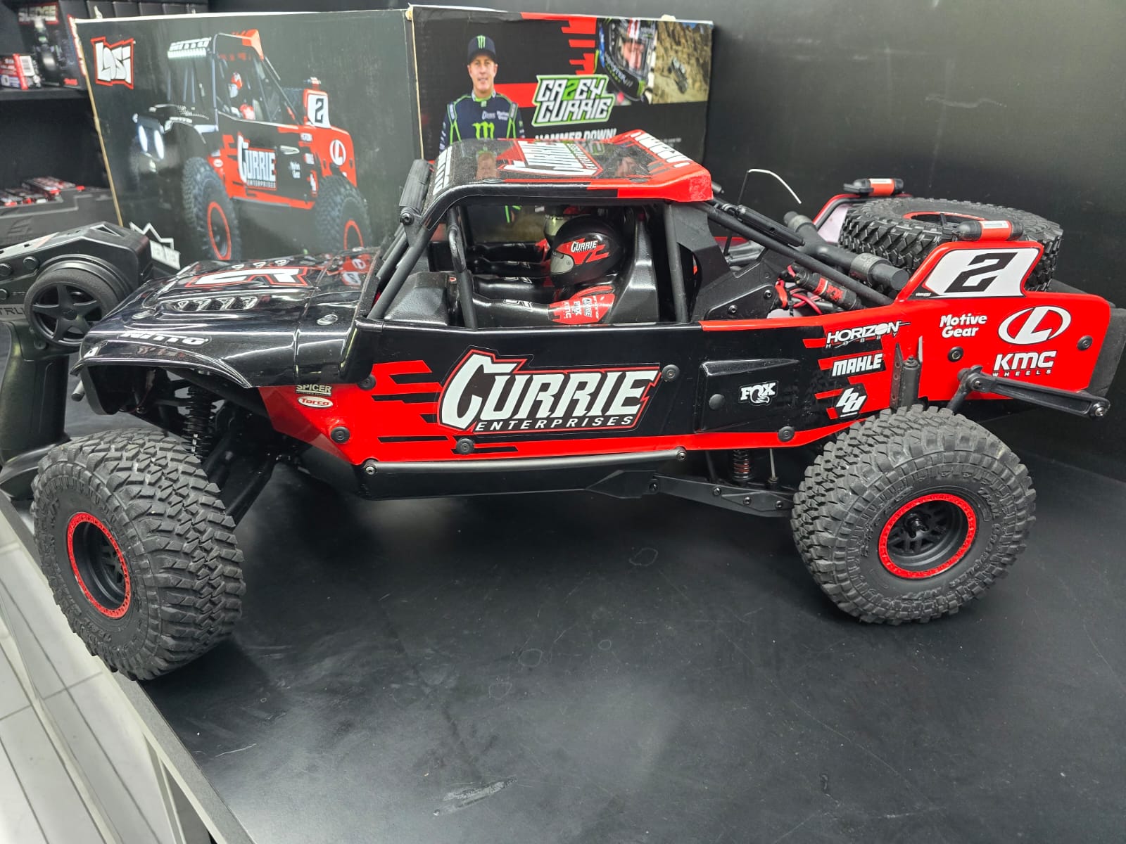 HAMMER REY CURRIE 3S 4X4 RTR BUGGY BRUSHLESS 1/10, VERMELHO - StupidRC ...