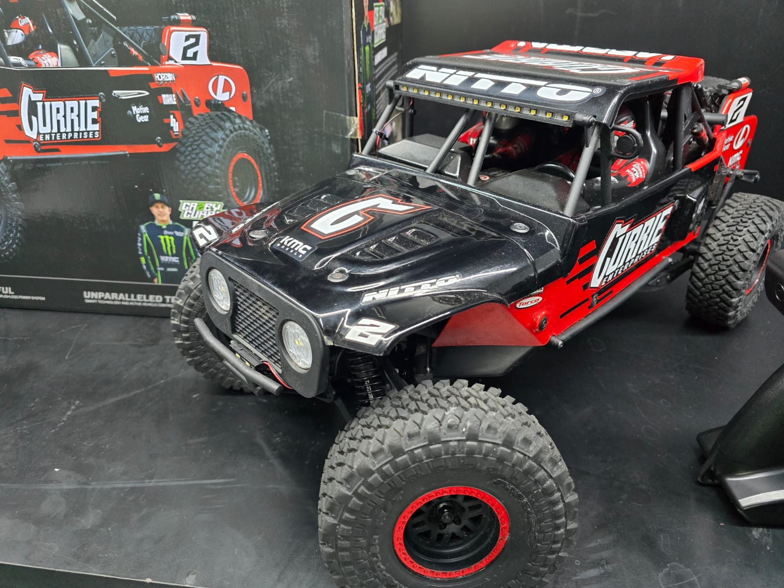 HAMMER REY CURRIE 3S 4X4 RTR BUGGY BRUSHLESS 1/10, VERMELHO - StupidRC ...