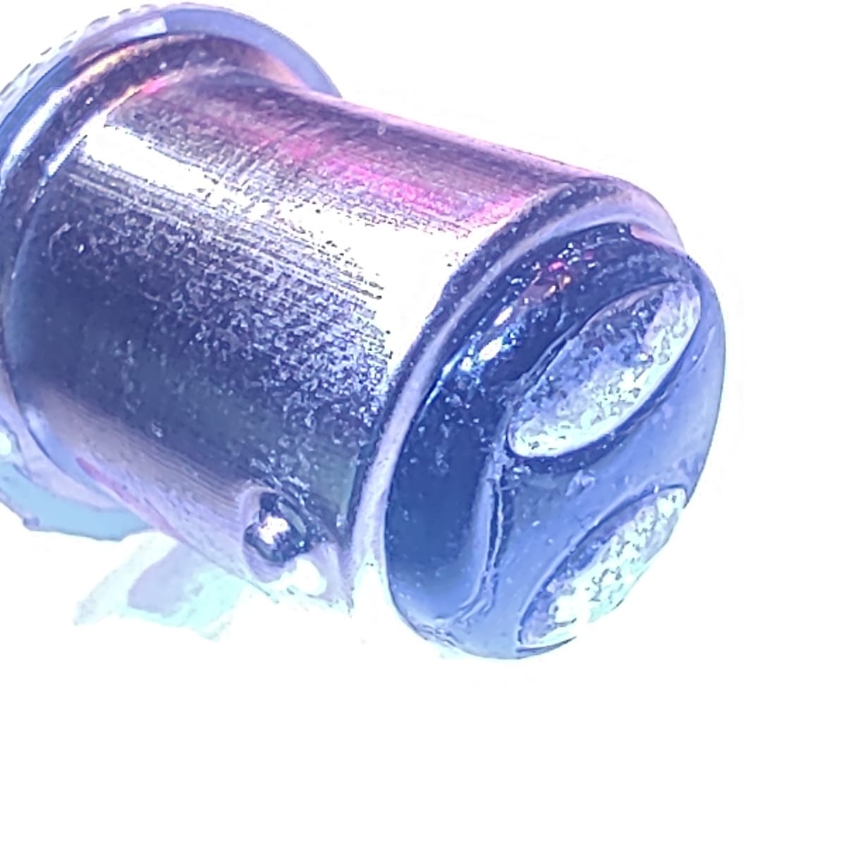 lampada 2 polos 22 leds branca - Melhor Importadora