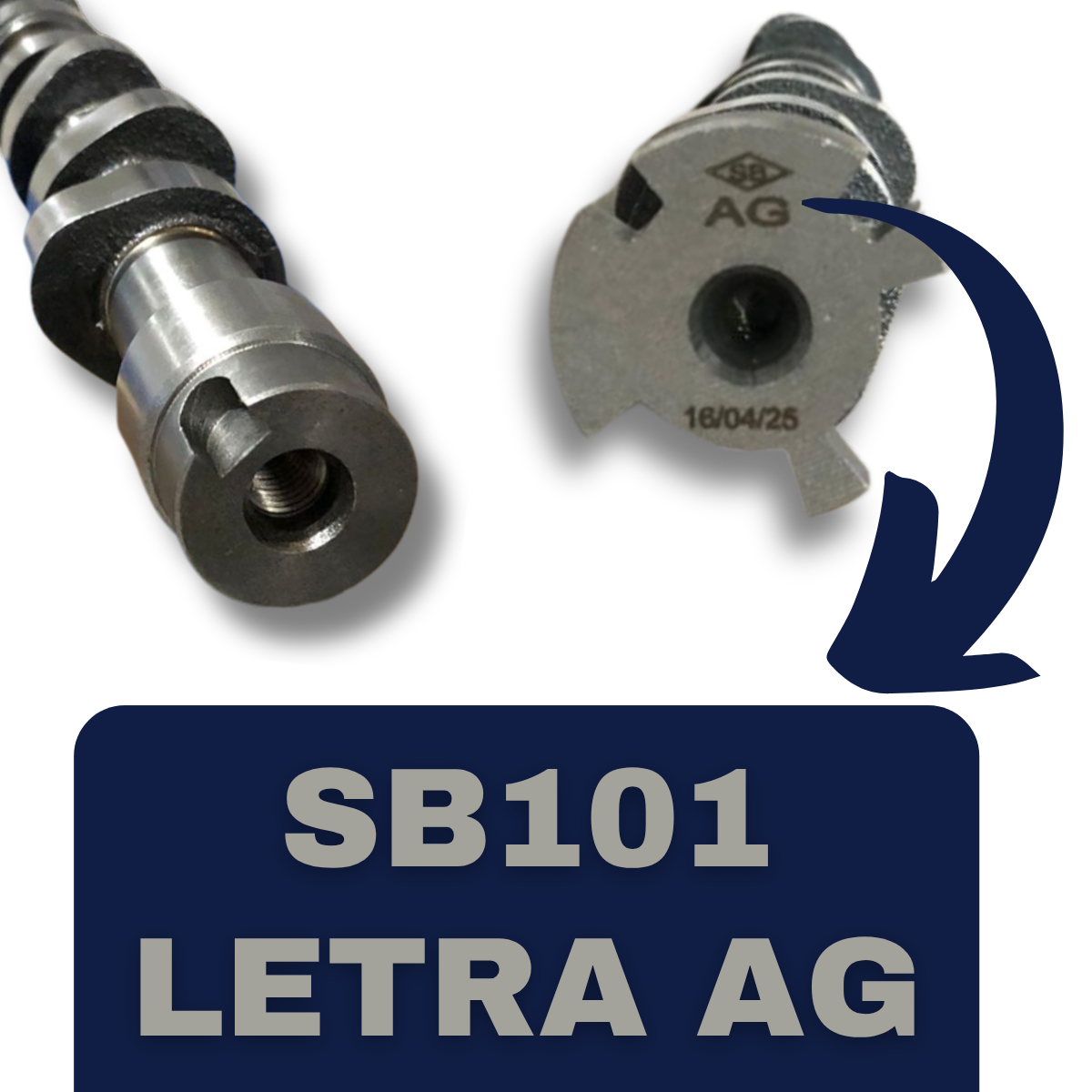 Comando De Válvulas Vw Gol/ Fox Mi Power 1.4/1.6 8v 101ag Flex SAMBEL ...