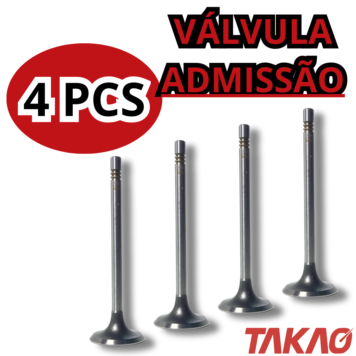 Válvula Admissão Vw Ea111 Mi At 1.0 8v Gol Fox Voyage 31x5,97x99 Takao ...