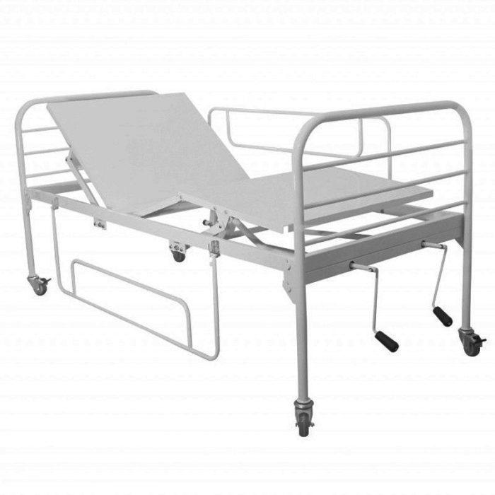 Cama Hospitalar + Colchão 2 Mov. Até 5 Posições e Rodinhas p/ 160kg ...