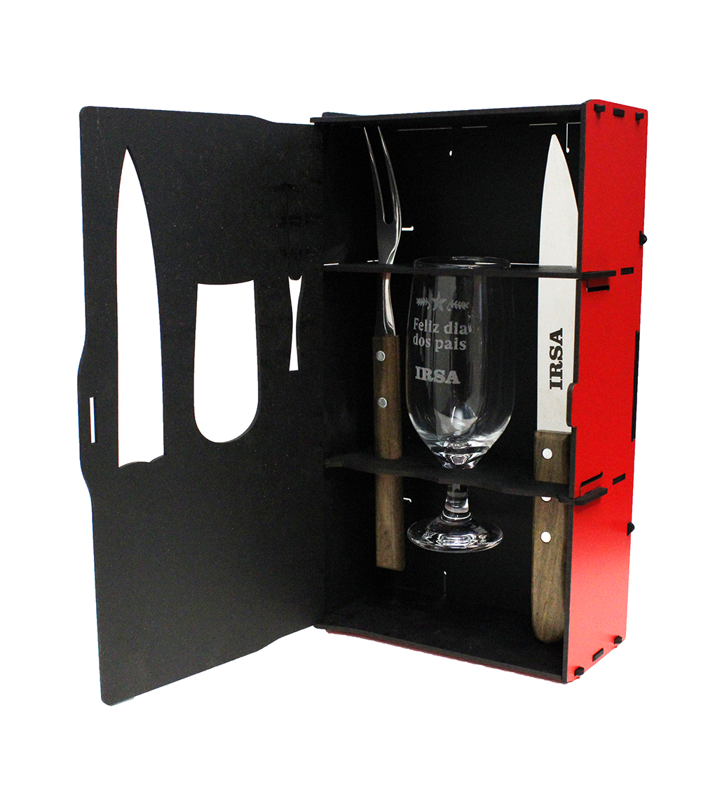 Kit Churrasco Master | Brindes Corporativos Personalizados - Fagulha Brindes