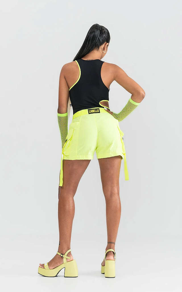 Short Stone Verde Labellamafia - DEEP FIT
