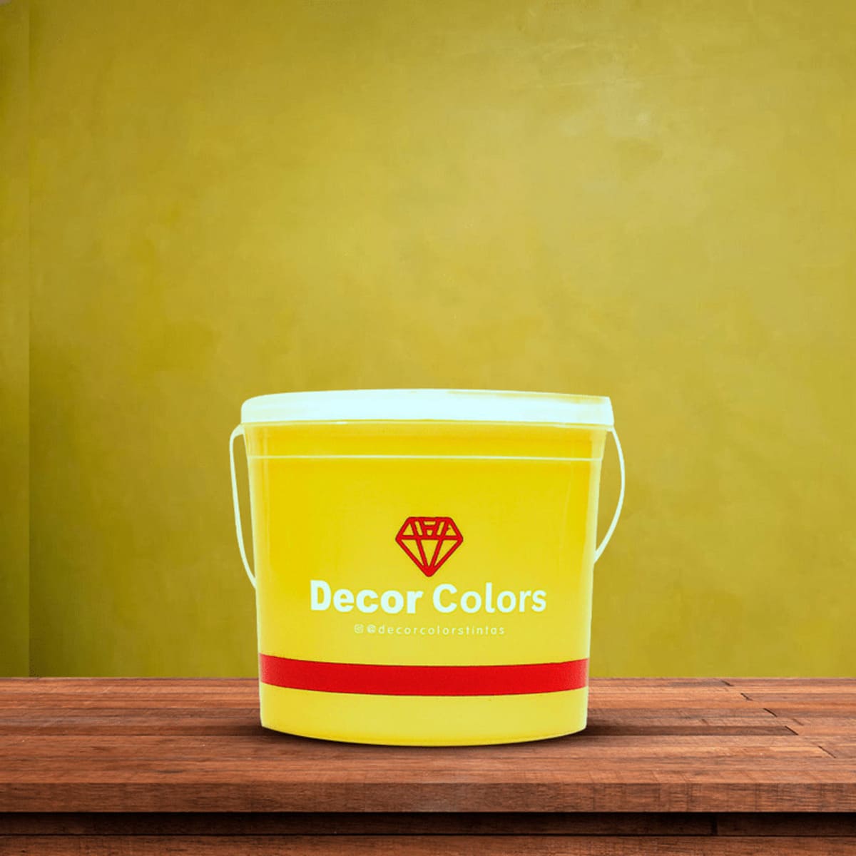 Cimento Diamantado Aveludado Amarelo 3,2 kg Decor Colors - Decor Colors ...