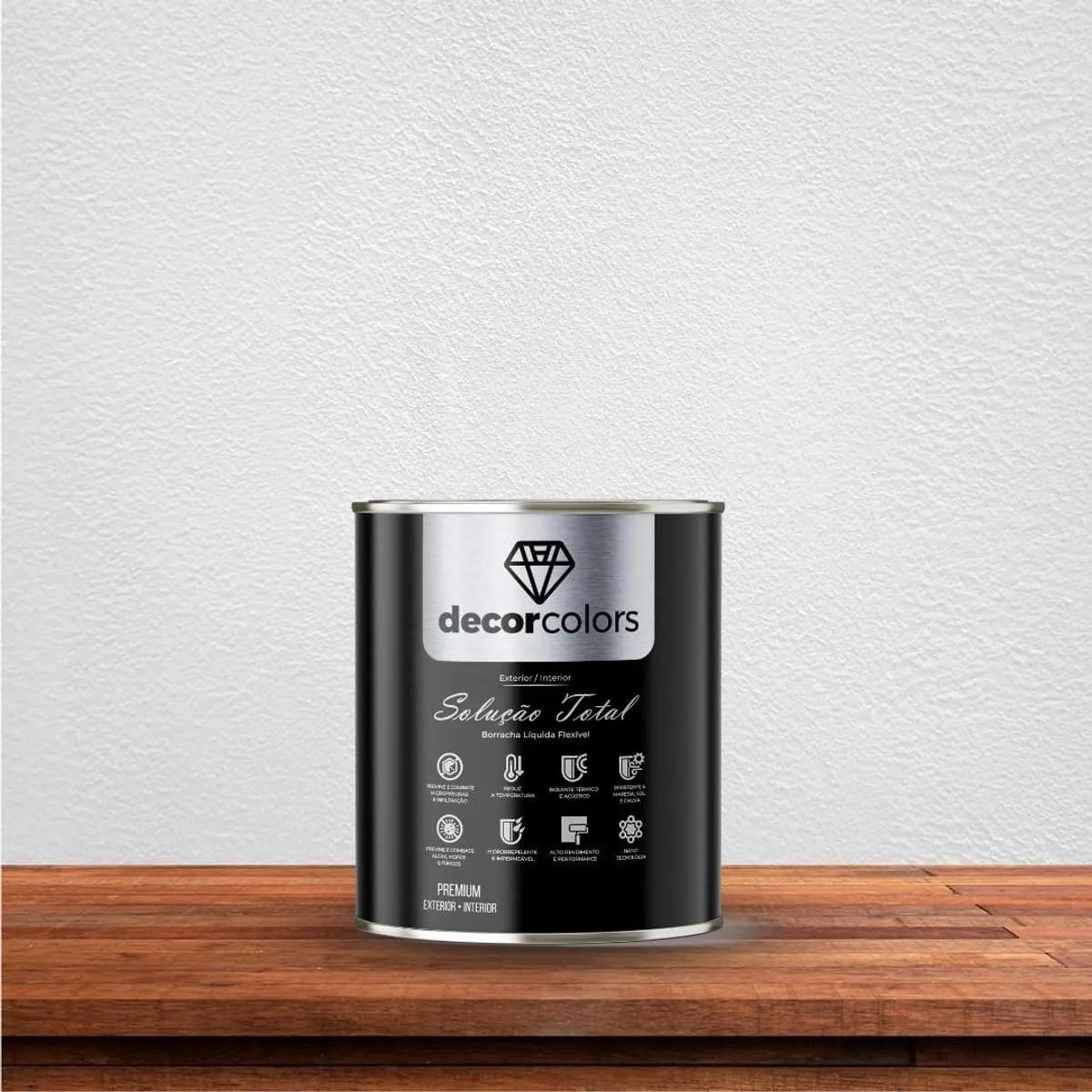 Tinta Borracha Líquida 3,6 Litros Hera Decor Colors - Decor Colors ...