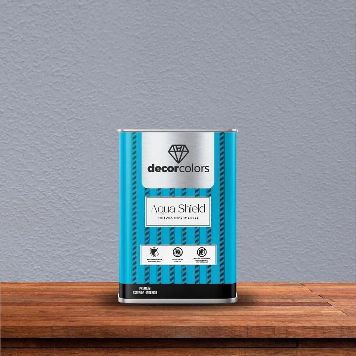 Tinta Emborrachada Decor Colors Zeus 18 Litros Aqua Shield - Decor ...