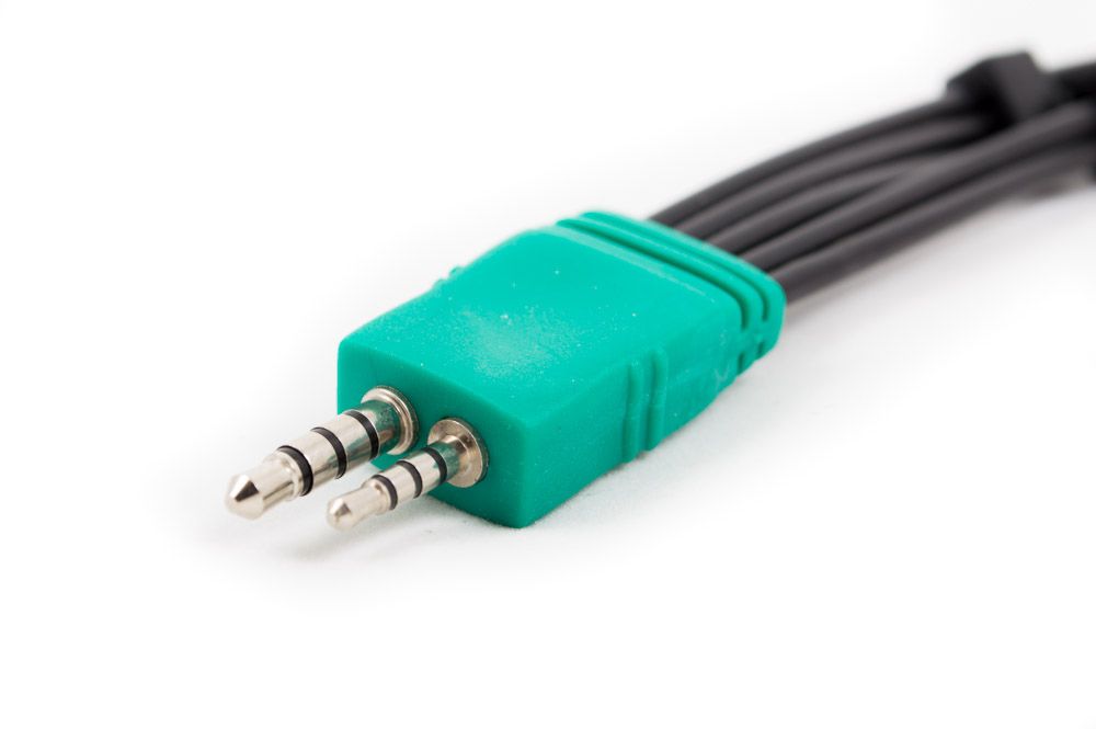 Cabo adaptador P1 +P2 / 5 RCA para TV Samsung - Canal Eletrônica